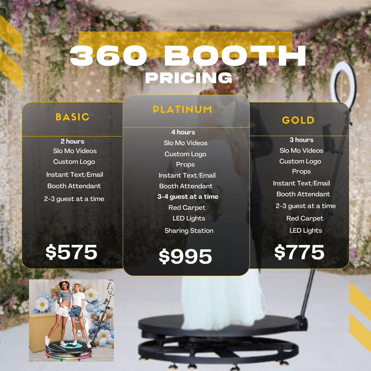 Capture Memorable Moments with 360 Photo Booth Offers